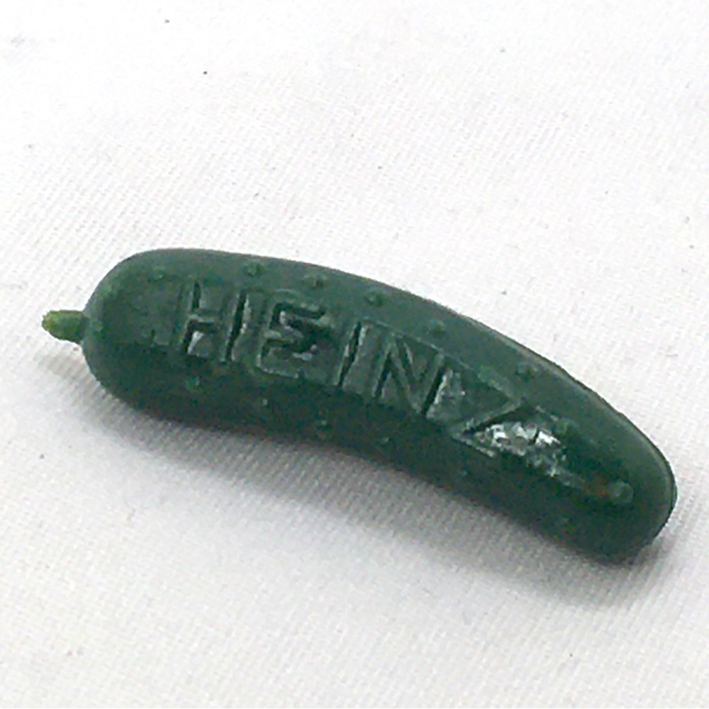 Vintage Heinz Pickle Pin, Brooch, 1980’s - Gem